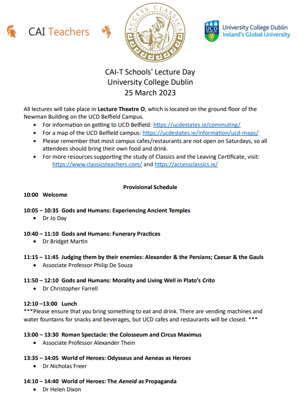 CAI-T lecture day 2025 – Access Classics